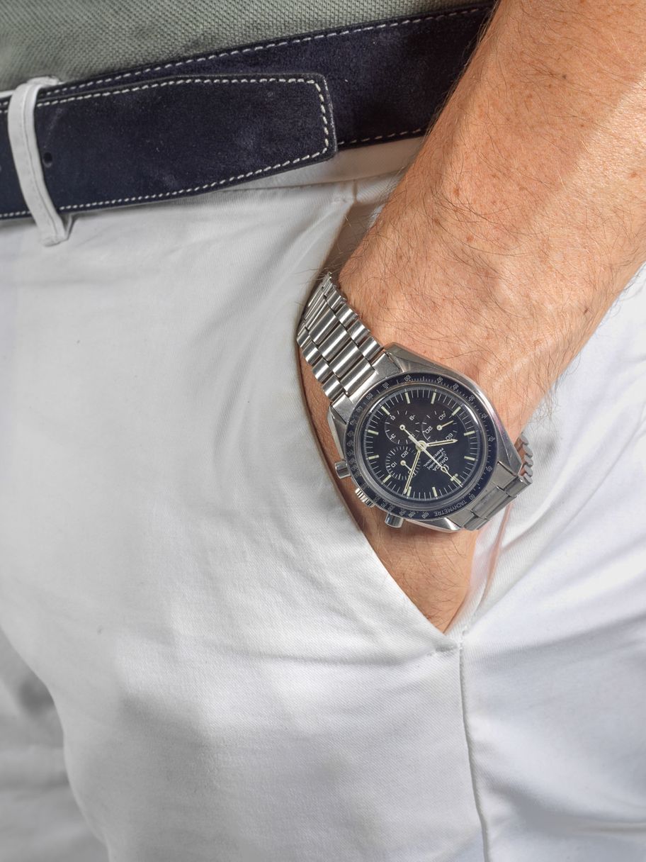 Omega Speedmaster 145.022-69 STRAIGHT WRITING from 1971 - WRIST ICONS