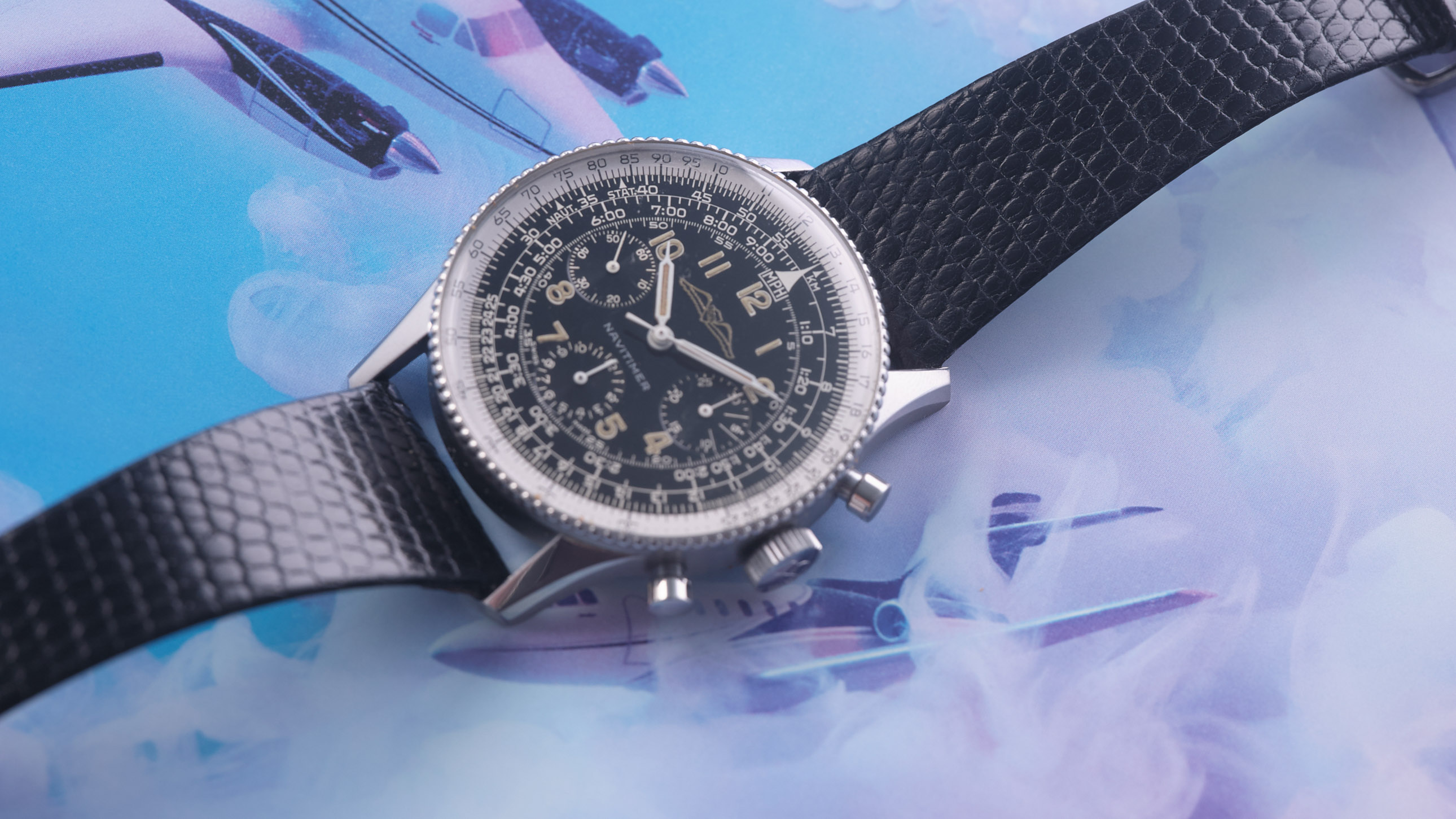 Breitling Navitimer 806 AOPA from 1960 with Venus 178 like NOS - WRIST ...