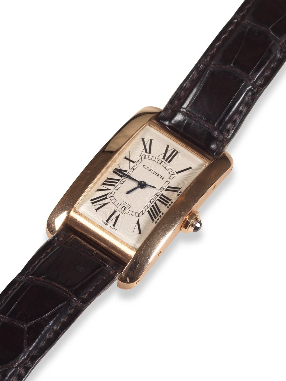 Cartier Tank Américaine XL rose gold - WRIST ICONS