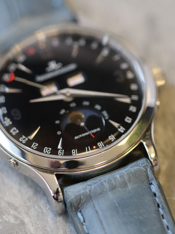 Jaeger LeCoultre Master Control Moon Triple date - WRIST ICONS