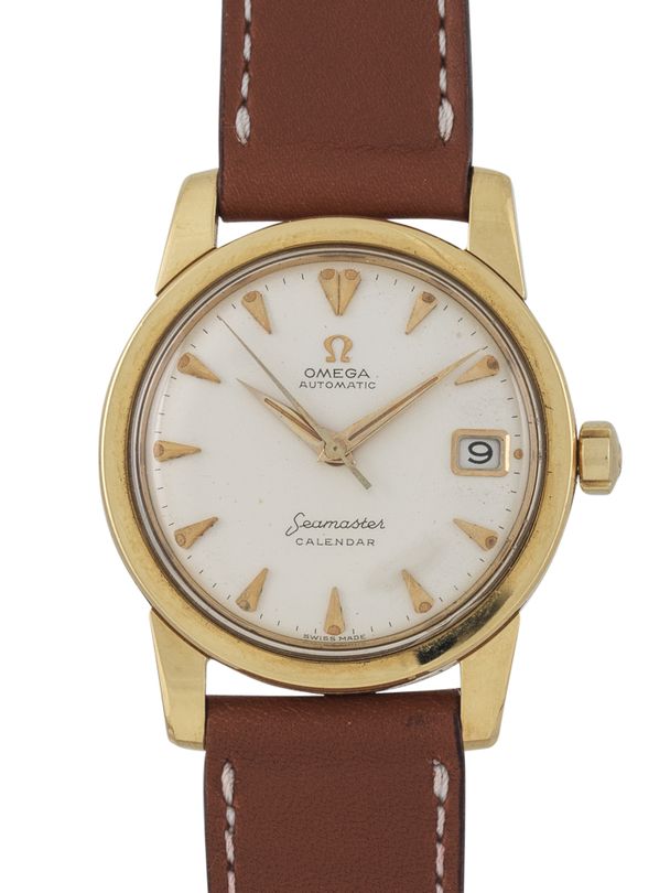 Omega Seamaster Calendar 2849 solid gold - WRIST ICONS