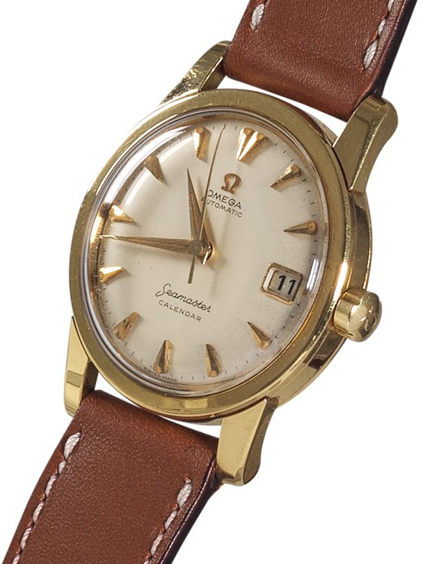 Omega Seamaster Calendar 2849 solid gold - WRIST ICONS