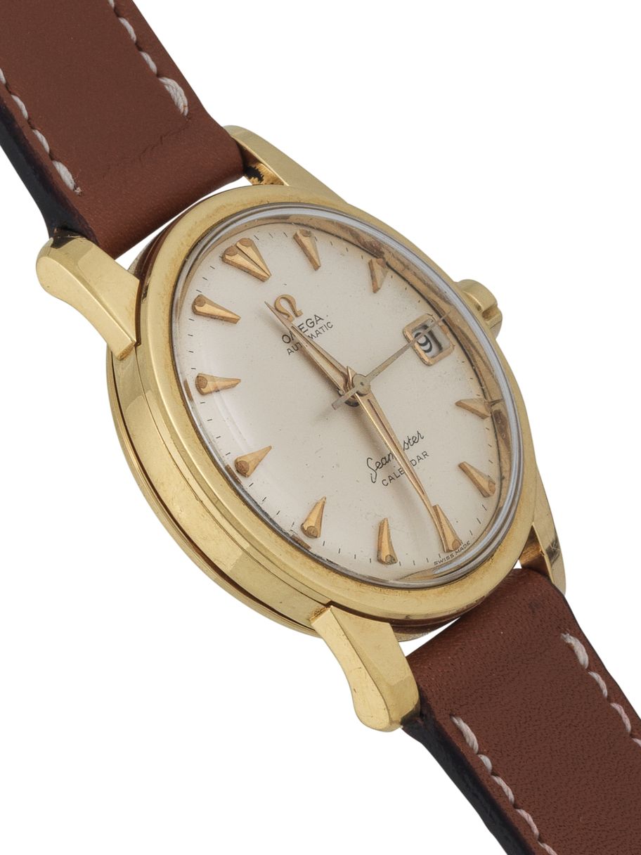 Omega Seamaster Calendar 2849 solid gold - WRIST ICONS