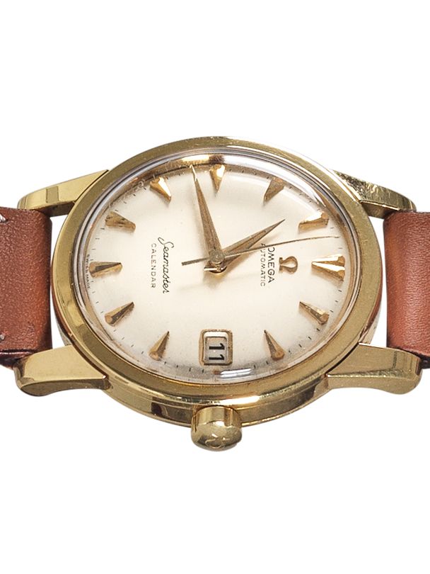 Omega Seamaster Calendar 2849 solid gold - WRIST ICONS