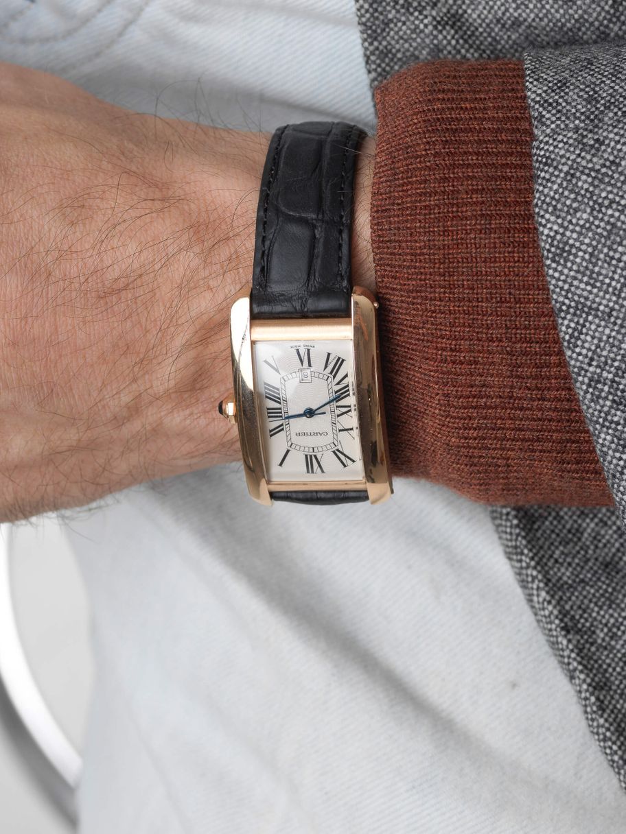 Rich Black Alligator watch strap - WRIST ICONS