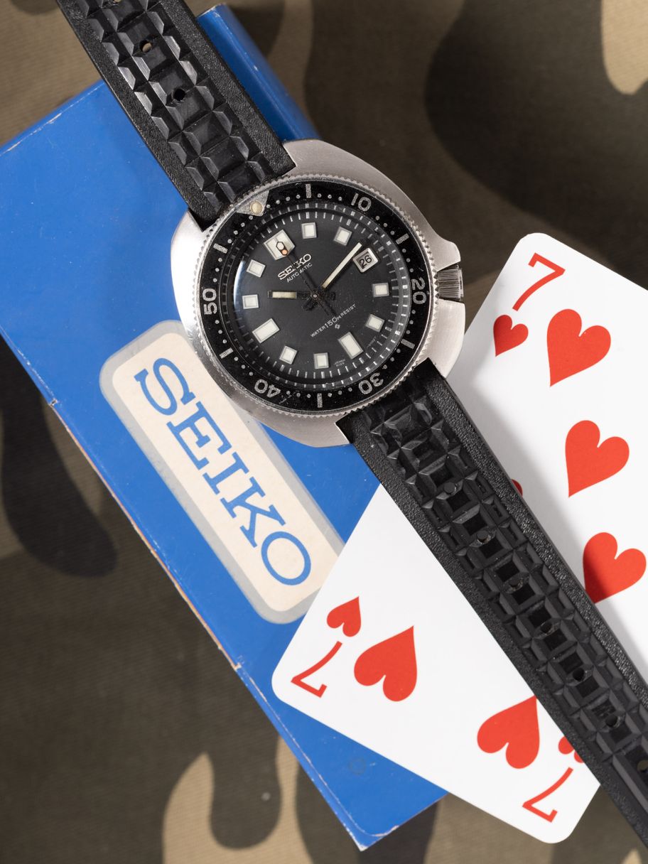 Seiko Captain Willard 6105-8110 original strap and box - WRIST ICONS