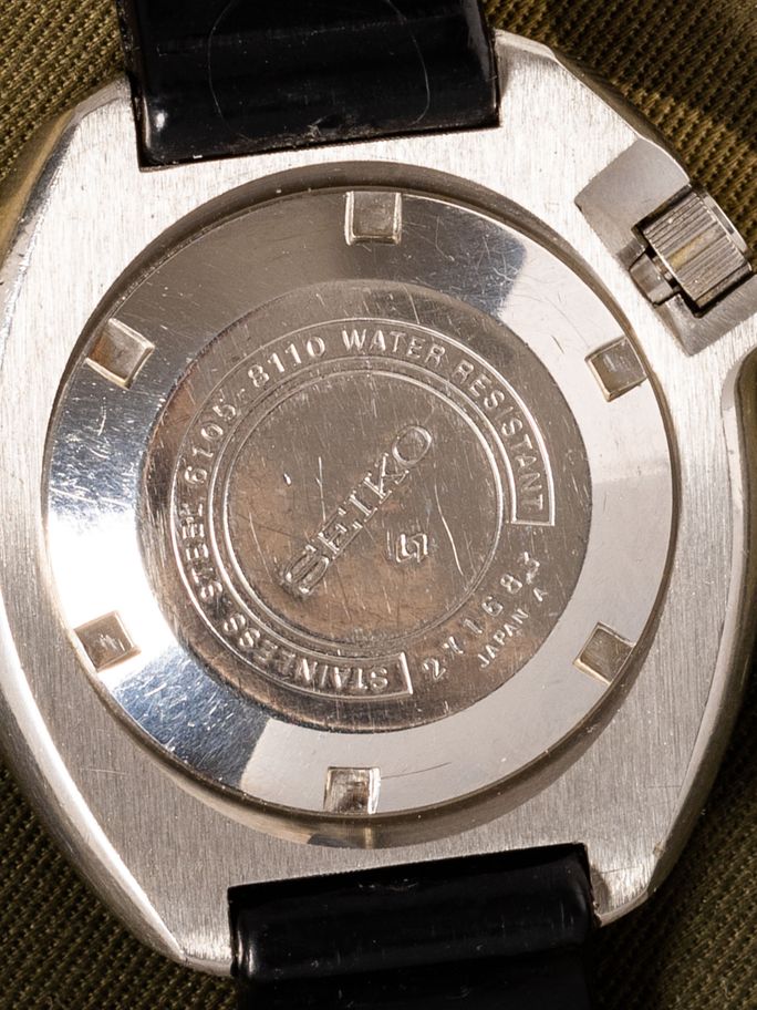 Seiko Captain Willard 6105-8110 original strap and box - WRIST ICONS