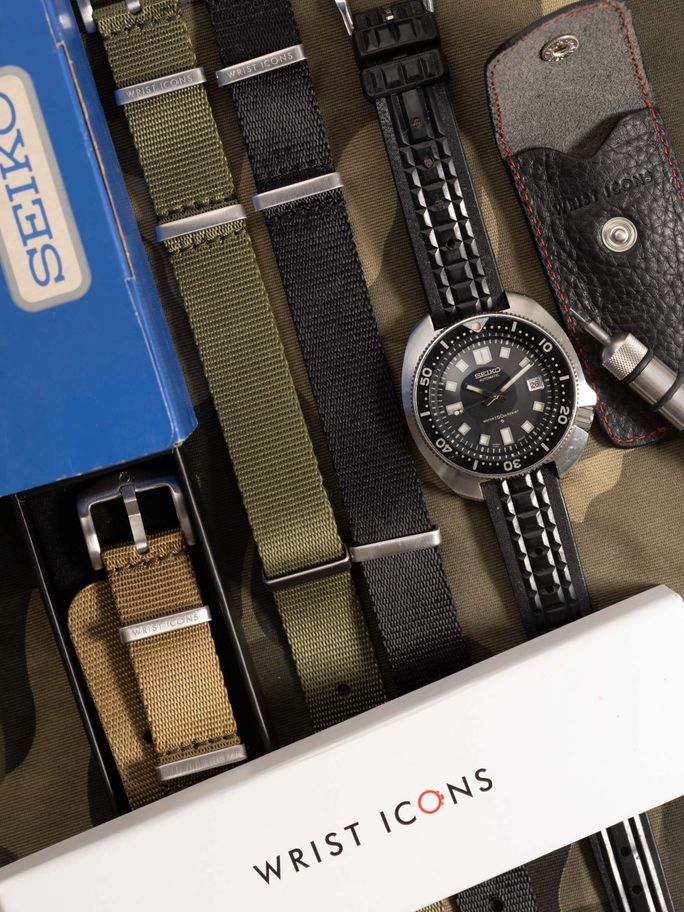 Seiko Captain Willard 6105-8110 original strap and box - WRIST ICONS